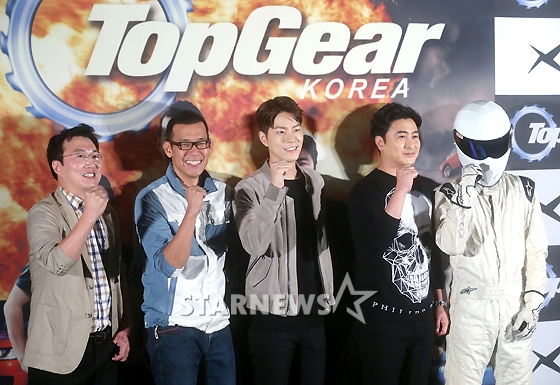【フォト】「『Top Gear Korea 7』制作発表会、出演陣があいさつ-Chosun online 朝鮮日報